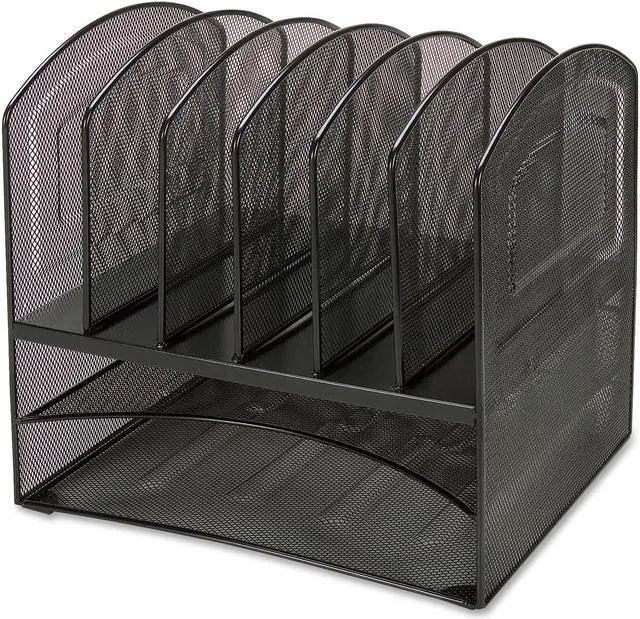 Lorell Organizer Hor/Ver 13-1/2"x11-1/4"x13-1/8" Mesh/Black 37523 ...
