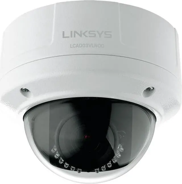 LINKSYS LCAD03VLNOD 1080p 3MP Night Vision Outdoor Dome Camera for ...