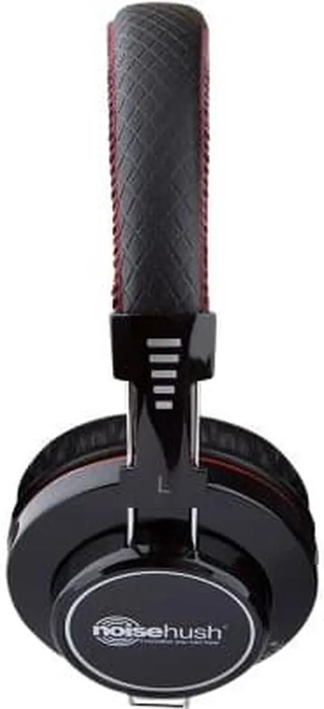 NoiseHush Bluetooth Headphones W/ Mic Black Via Ergoguys - Newegg.com