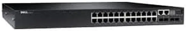 Dell Networking N3024 - 24 ports - managed switch - rack-mountable ...