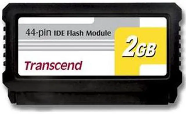 Transcend 2GB IDE Flash Module (44Pin Vertical) IDE Flash Module Model ...