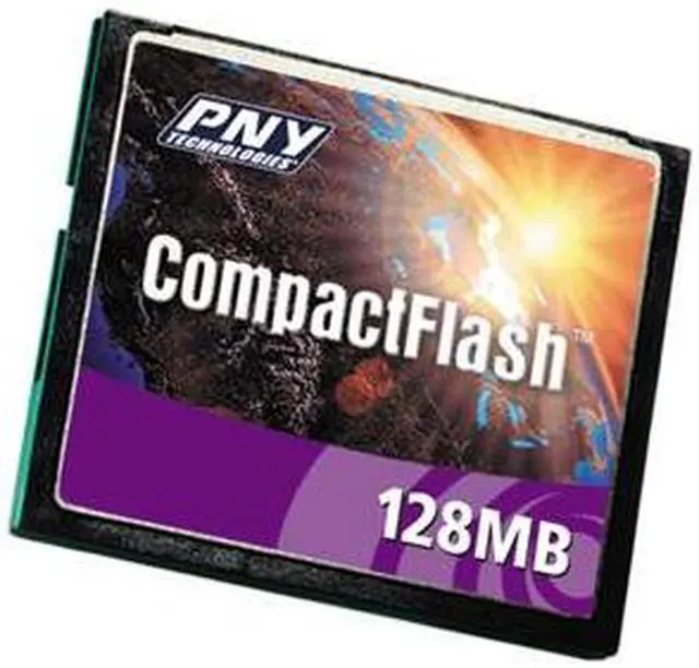 PNY 128MB Compact Flash (CF) Flash Media Model P-CF128-RF3 - Newegg.com