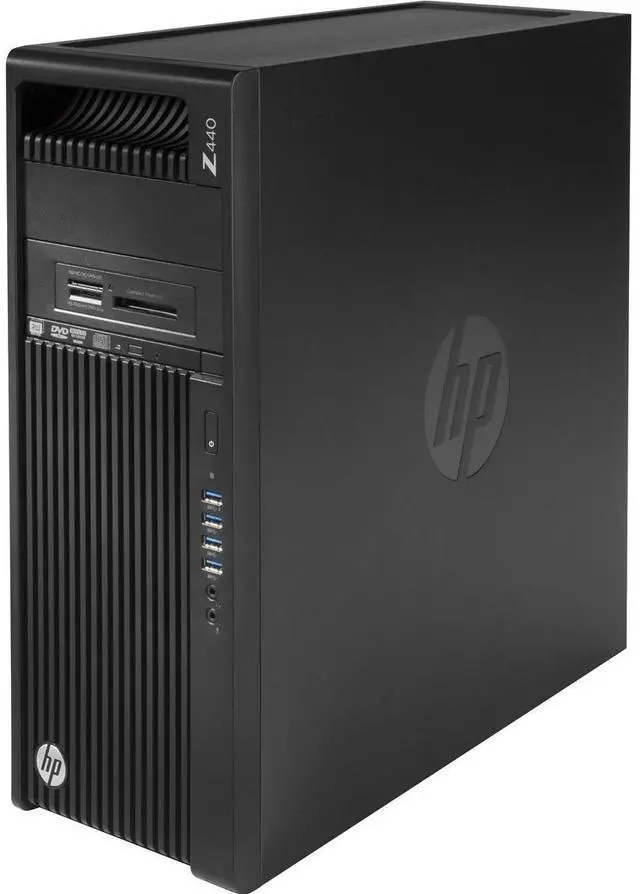 HP Z440 Mini-tower Workstation - 1 x Processors Supported - 1 x Intel ...