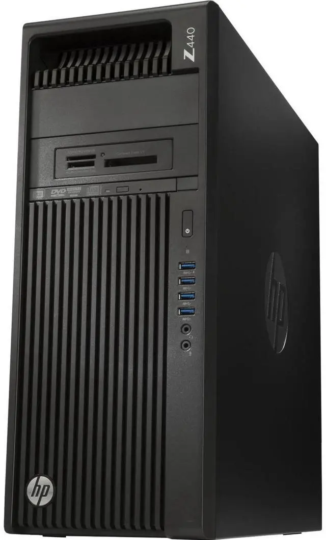 HP Z440 Mini-tower Workstation - 1 x Processors Supported - 1 x Intel ...