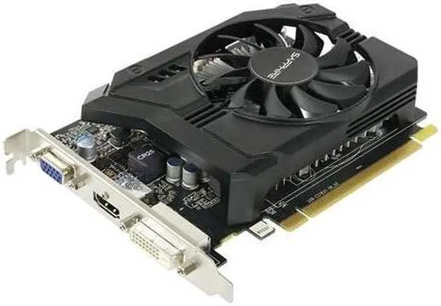 Sapphire AMD Radeon R7 250 1GB GDDR5 VGA/DVI/HDMI PCI-Express Video ...