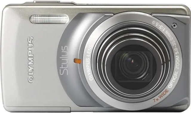 OLYMPUS Stylus 7010 Silver 12.0 MP 28mm Wide Angle Digital Camera ...