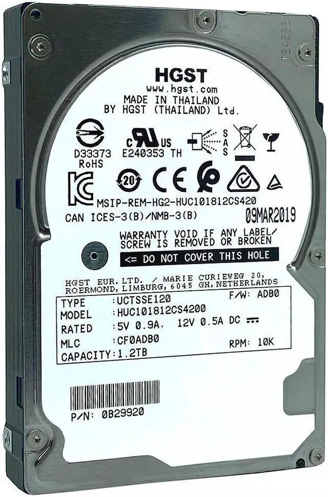 Hgst Server