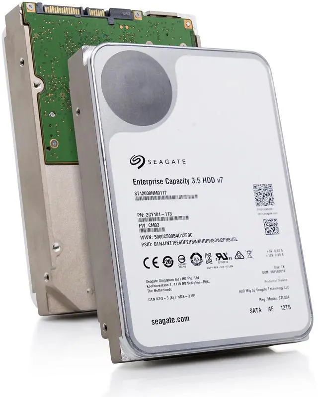 Refurbished: Seagate Exos X12 12TB 7200 RPM SATA 6Gb/s 3.5" Enterprise ...
