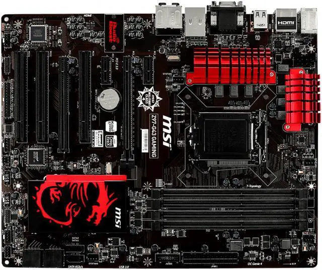 Refurbished: MSI Z97-G43 Gaming LGA 1150 Intel Z87 HDMI SATA 6Gb/s USB ...