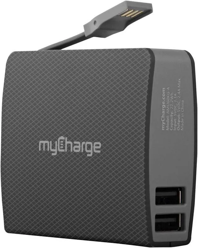 MyCharge AMPMAX 6000 mAh Portable Battery AMU60KG - Newegg.com