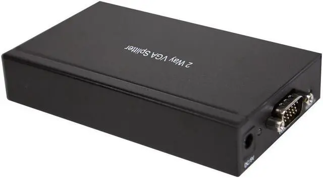 Monoprice 1x2 VGA Splitter with Audio, 500MHz - Newegg.com