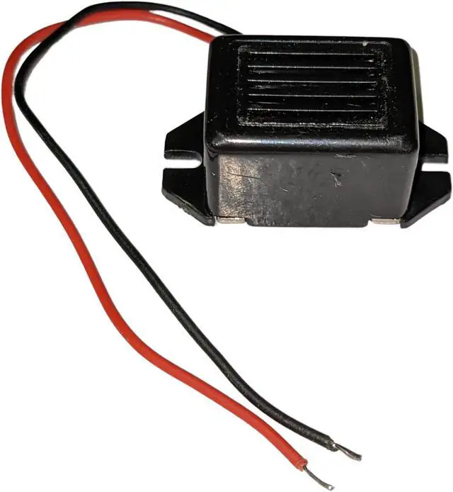 85dB Buzzer 3-6V DC with Wire Leads, 1.31" x 0.70" x 0.60" - Newegg.com
