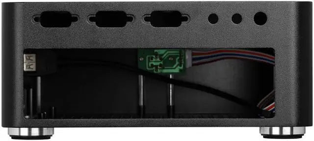 Realan H80 Black HTPC Computer Case Chassis Aluminum Mini ITX Case PC ...