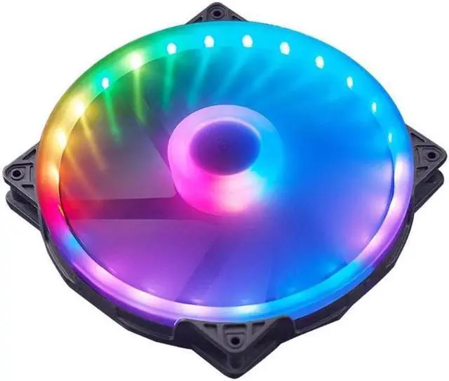 200mm ARGB Fan Premium Addressable RGB Fan Silent PWM Cooling Fan for ...