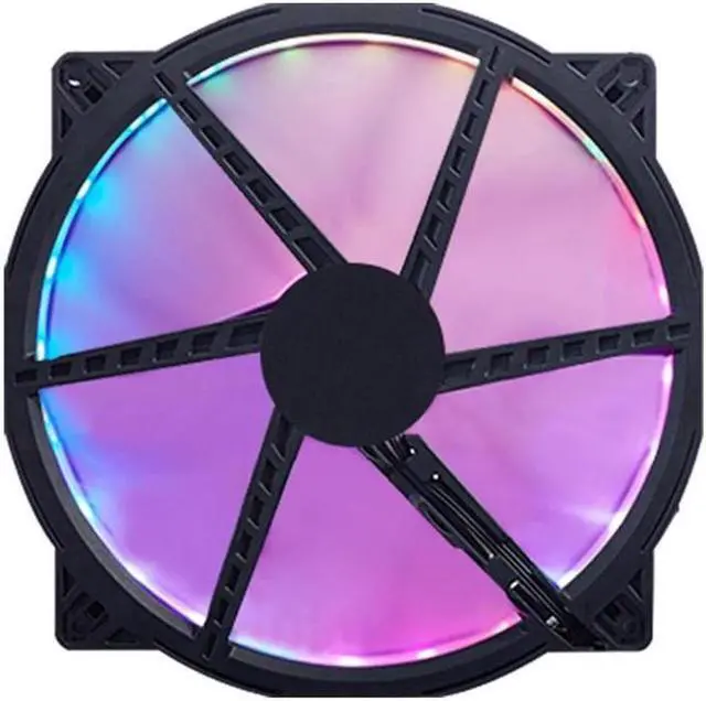 200mm ARGB Fan Premium Addressable RGB Fan Silent PWM Cooling Fan for ...