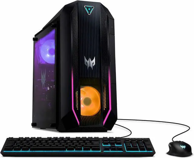 Acer Predator P03 Gaming Desktop, Intel Core i7-11700 Upto 4.9GHz, 16GB ...
