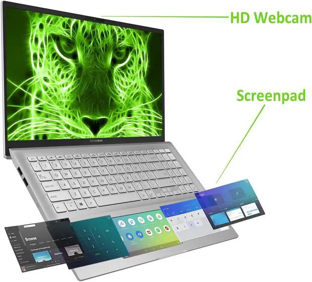 ASUS VivoBook S15 S532 Notebook, 15.6" FHD Display, Intel Core i7-8565U ...