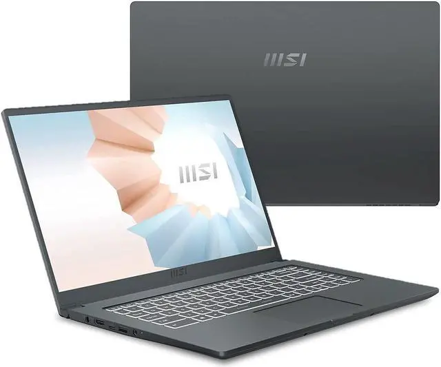 Refurbished: MSI Modern Laptop, 15.6" IPS FHD Display, Intel Core i5 ...