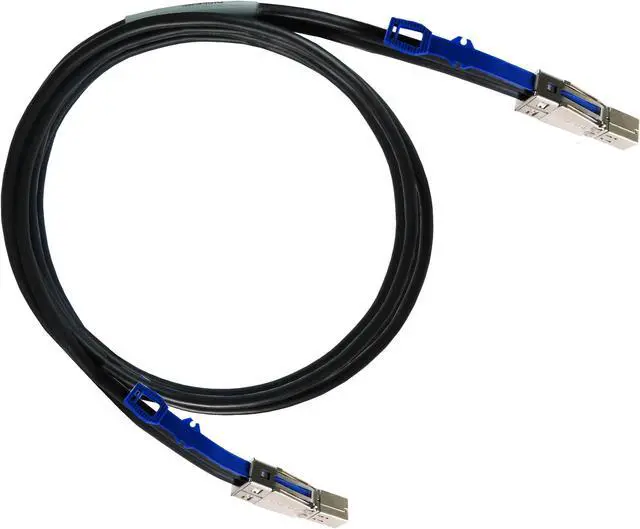 PCIe 4.0 External Mini SAS HD (SFF-8674) 4X cable, support Common Clock ...