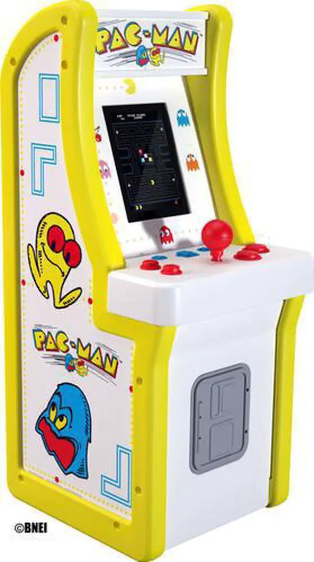Arcade1Up Pacman Jr Assembled Arcade Cabinet with Stool - Newegg.com