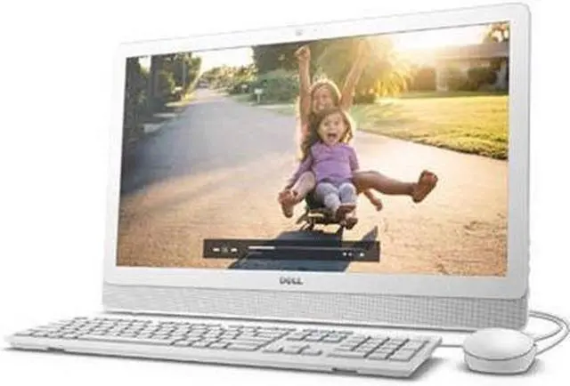 DELL All-in-One Computer Inspiron i3455-6042WHT AMD E2-7110 4 GB DDR3L ...