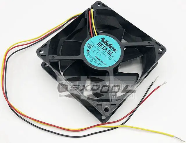 New original Nidec D09C-24PS5 01B 24V 0.36A 9cm 9232 Industrial computer inverter cooling fan ...