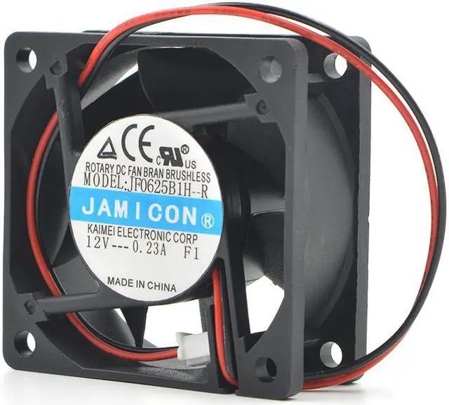 Original JAMICON 6cm 6025 Inverter Silent Fan DC12V 0.23A JF0625B1H-R ...