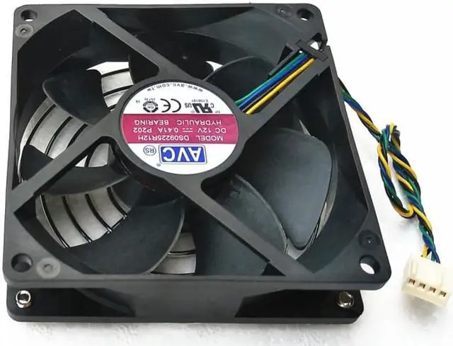 New AVC 9025 9CM Fan 4-wire Speed Regulation DS09225R12H P202 0.41A ...
