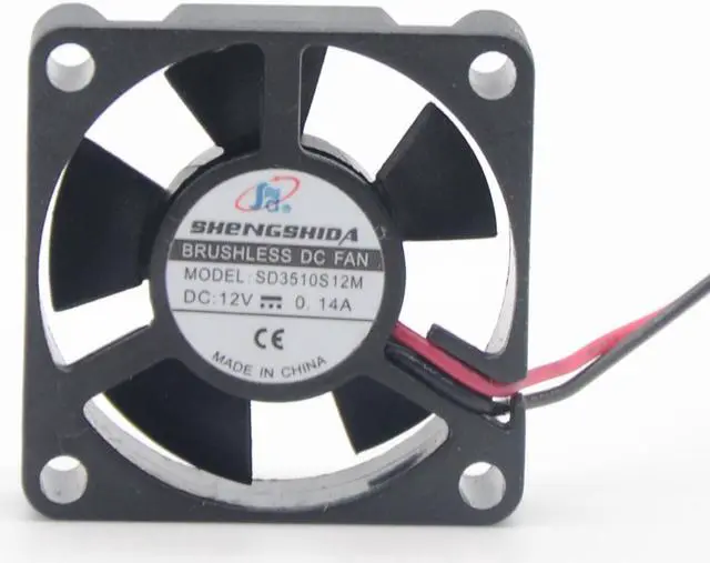 3.5CM 3510 SHENGSHIDA SD3510S12M DC 12V 0.14A Fans 35 x 35 x 10mm ...