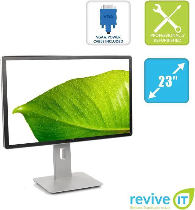 Refurbished: Dell P2314H 23" IPS LED LCD 1080p FHD Widescreen Monitor ...