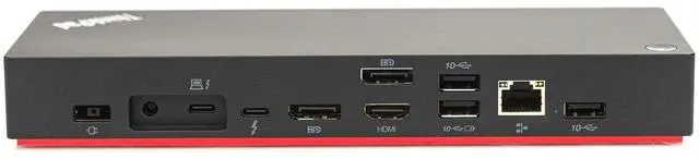 Refurbished: Lenovo 40B0 ThinkPad Universal Thunderbolt 4 Dock Laptop ...