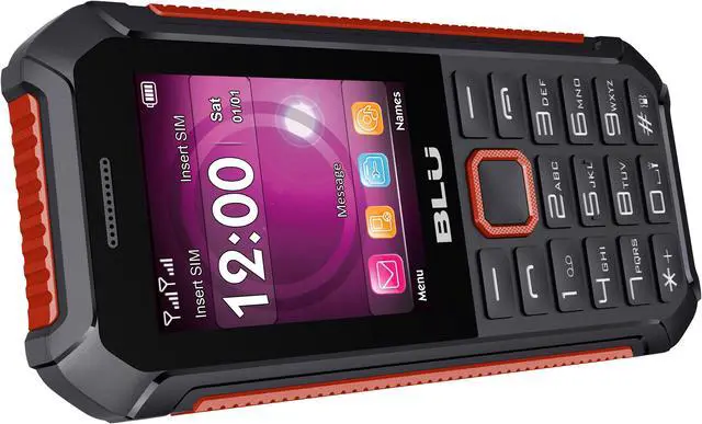 BLU Tank Extreme 2.4 T450X Unlocked GSM Dual-SIM Phone w/ IP65 ...