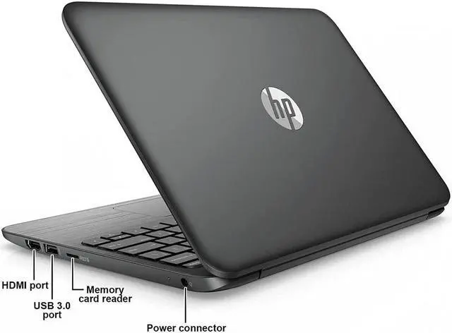 Refurbished: HP Stream 11 Pro G2 11.6-in Laptop - Intel Celeron N3050 ...