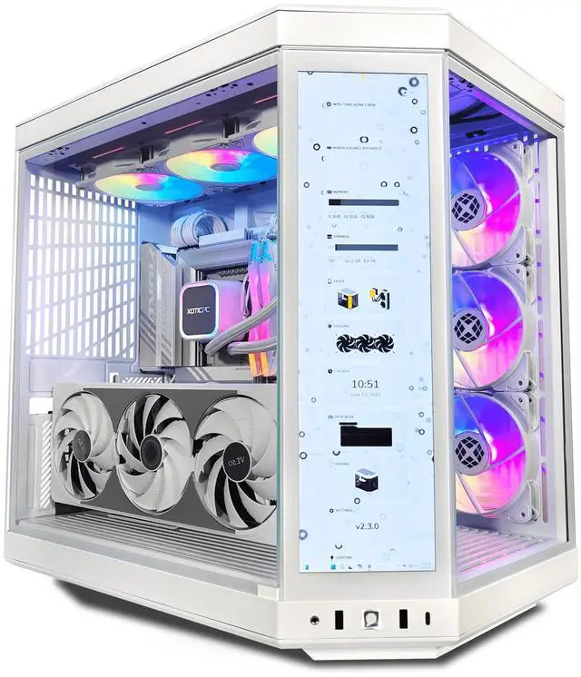 XPC Y70 Ghost Extreme Gaming Desktop, Intel Core Ultra 7 265K 3.9GHz (5 ...