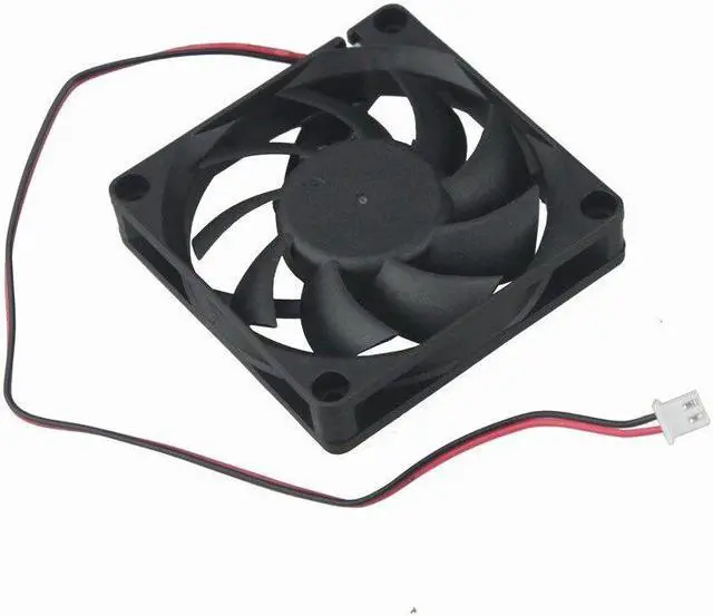 5 pcs 7cm PC Case CPU Cooler 70mm x 15mm 24V DC Motor Brushless Cooling ...