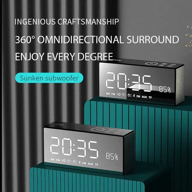 Sanag X9 Bluetooth Speaker Wireless Touch HiFi Sound Music Box With LED ...