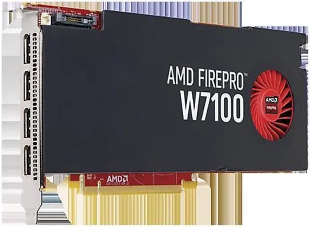 HP FirePro W7100 J3G93AT 8GB 256-bit GDDR5 PCI Express 3.0 x16 Plug-in ...