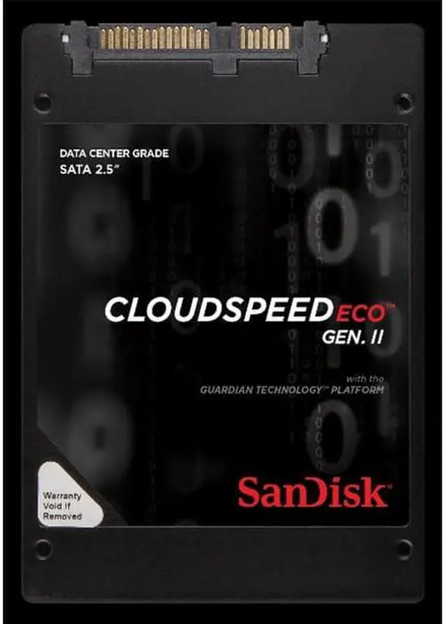 Sandisk CloudSpeed Eco Gen II 960GB SATA 6Gb/s 2.5-Inch Data Center SSD (SDLF1DAR-960G) - Newegg.com