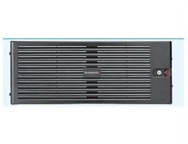 Supermicro MCP-210-84601-0B 4U Front Bezel For SC846 Chassis (Black ...