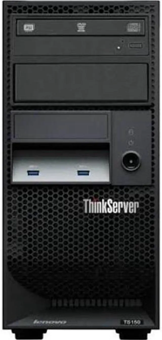 Lenovo ThinkServer TS150 70UB0009UX 4U Tower Server - 1 x Intel Xeon E3 ...