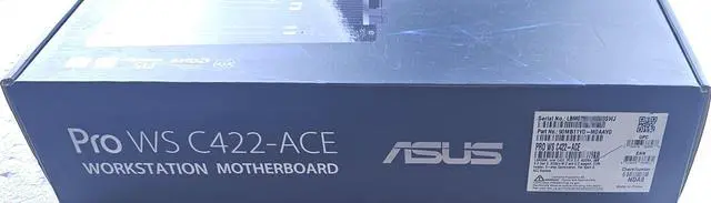 ASUS Pro WS C422-ACE Intel ATX LGA 2066 Workstation motherboard with ...