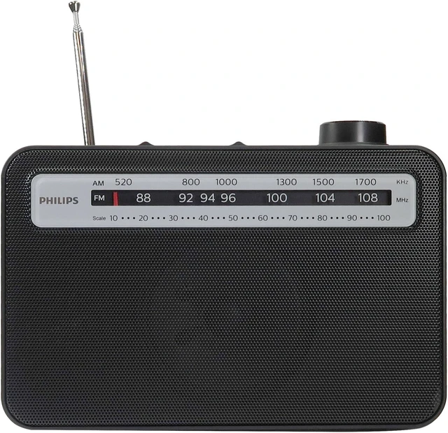 Philips AM FM Portable Radio 2000 Series (TAR2506/37) with JBL T110 In ...