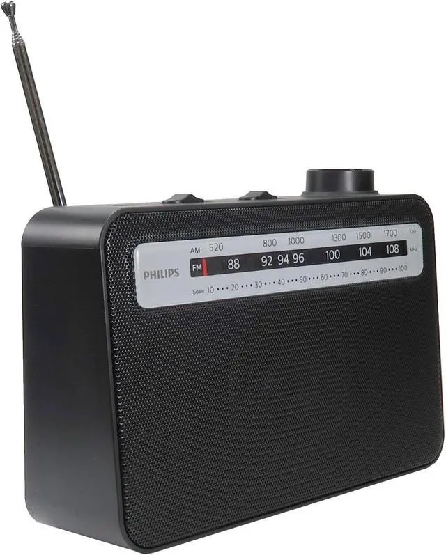 Philips AM FM Portable Radio 2000 Series (TAR2506/37) with JBL T110 In ...