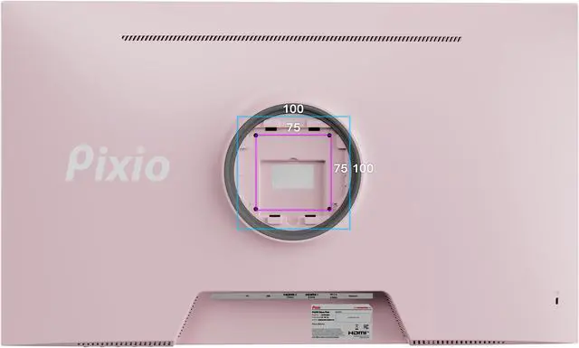 Pixio PX278 Wave Pink 27" Fast IPS QHD 2560 x 1440 180Hz Refresh Rate 1ms GTG Response Time AMD ...