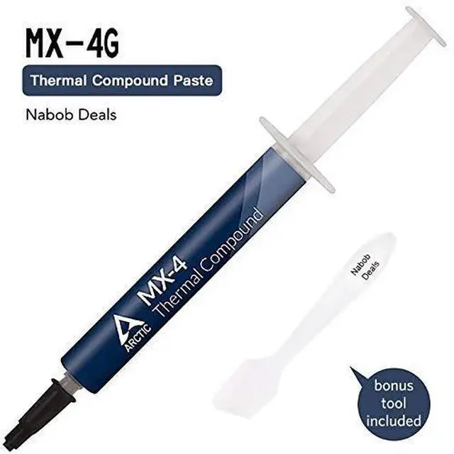 MX-4 Thermal Compound Paste, Carbon Based High Performance, Heatsink ...