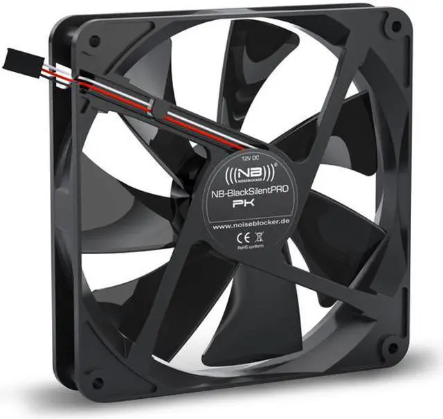 Noiseblocker NB-BlackSilentPro PK-3 140mm 1700rpm High Quality Axial ...