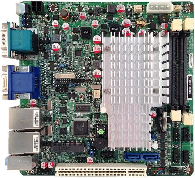 JetWay NC9NDL-2550 Intel Atom D2550 Mini ITX Motherboard / CPU / VGA ...