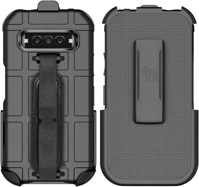 Rugged Case + Hand Strap + Belt Clip for Kyocera DuraForce Pro 3 ...