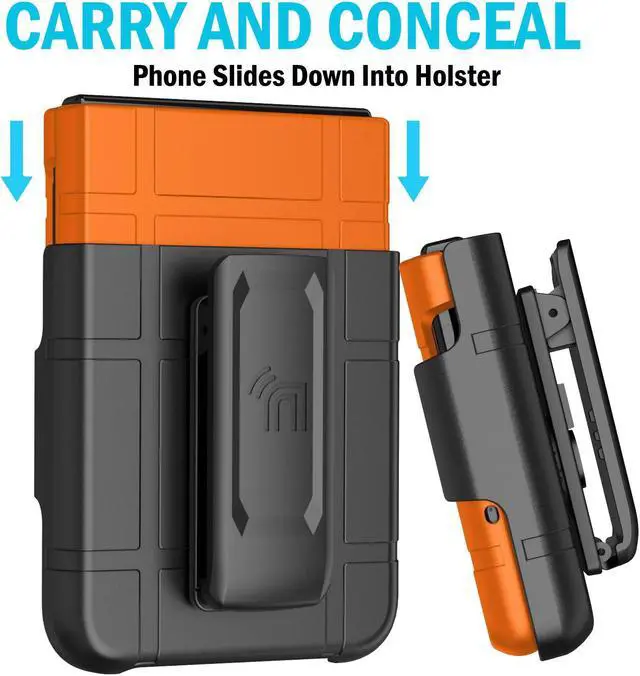 Hard Case and Belt Clip for Motorola RAZR+ 2024/2025 (RAZR PLUS ...