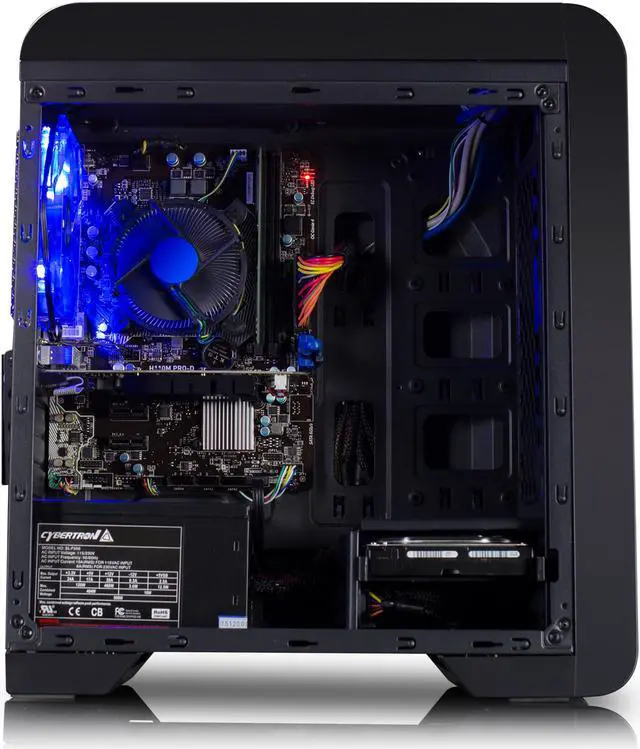CybertronPC Gaming Desktop PC Rhodium AMD Ryzen 7 1700X 3.4GHz (8 Cores ...